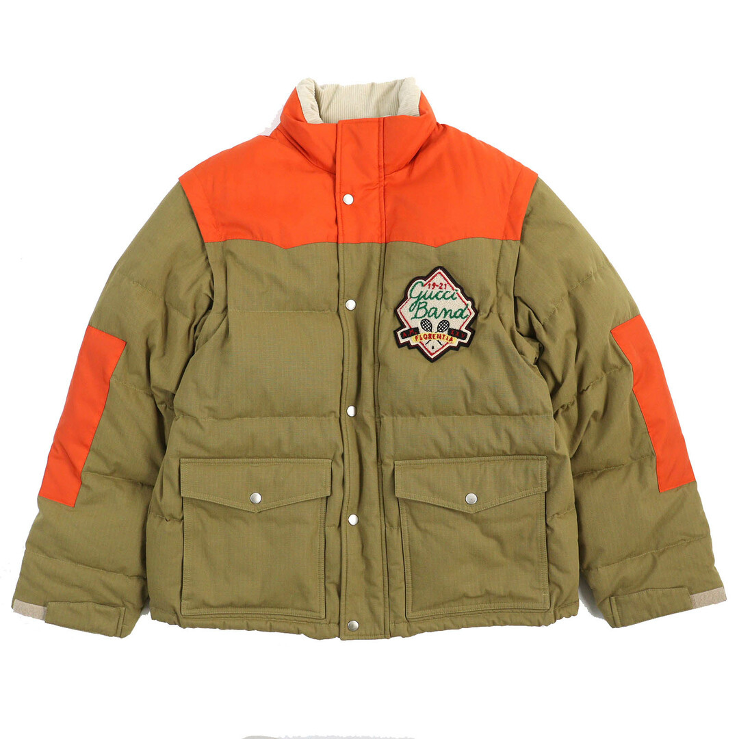GUCCI - 美品△GUCCI グッチ 21AW 641311 コットン ロゴワッペン GUCCI - 美品△GUCCI グッチ 21AW 641311 コットン ロゴワッペン