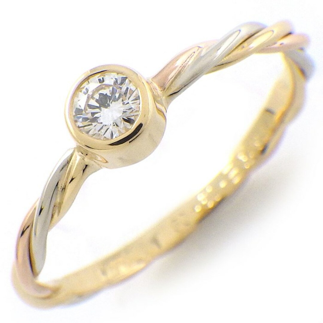 カルティエ Cartier リング ツイスト スリーカラー 1ポイント カルティエ Cartier リング ツイスト スリーカラー 1ポイント