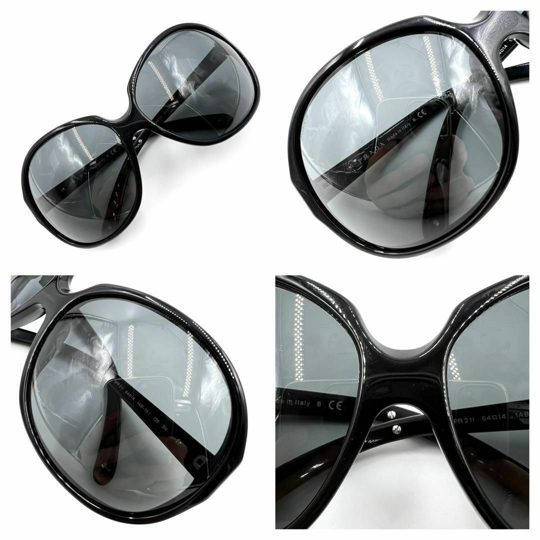 PRADA - PRADA プラダ サングラス 度なし SPR21I サイドロゴ PRADA - PRADA プラダ サングラス 度なし SPR21I サイドロゴ