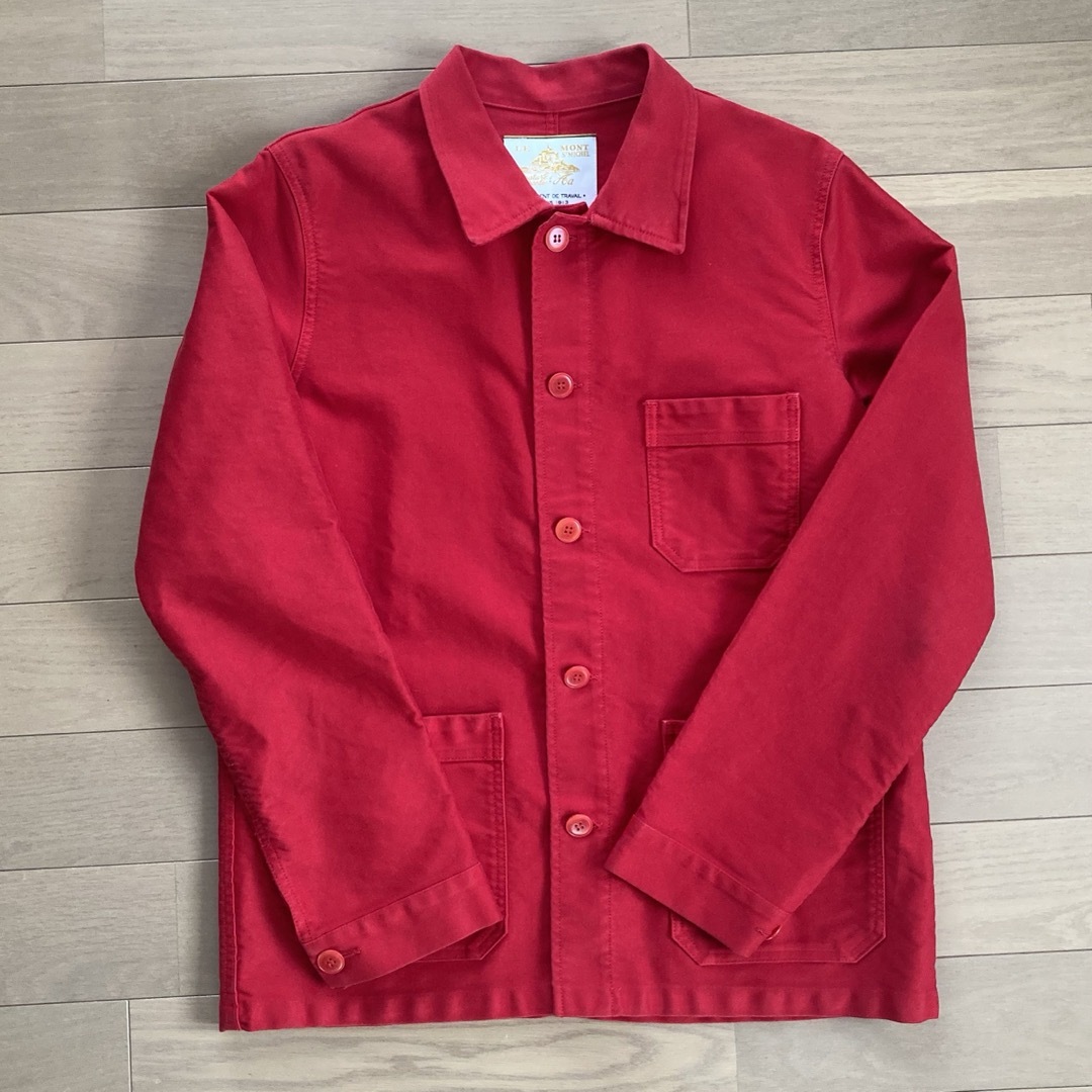 ANATOMICA - LE MONT ST MICHEL 赤 カバーオール サイズ44の通販 ANATOMICA - LE MONT ST MICHEL 赤 カバーオール サイズ44の通販