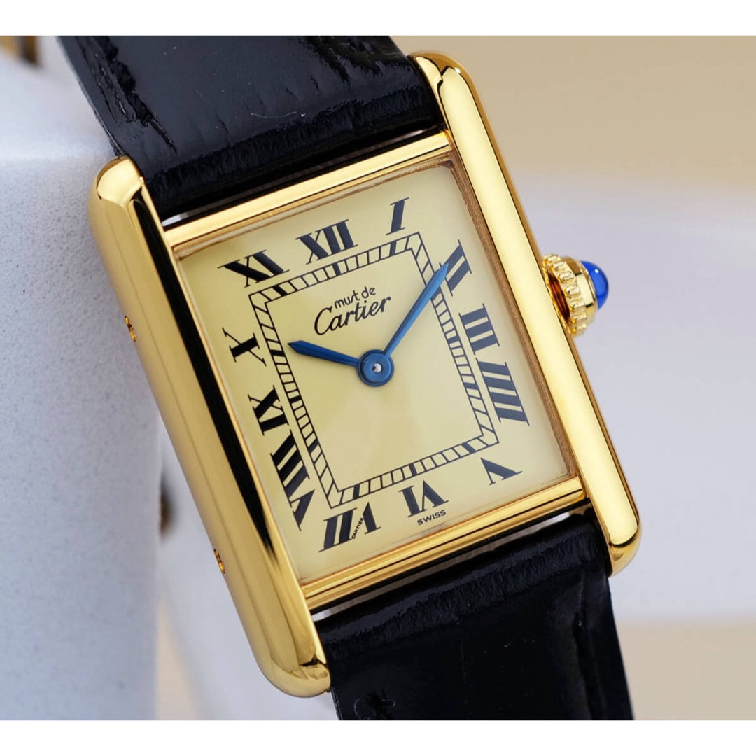 Cartier - 美品 カルティエ マスト タンク アイボリー ローマン Cartier - 美品 カルティエ マスト タンク アイボリー ローマン
