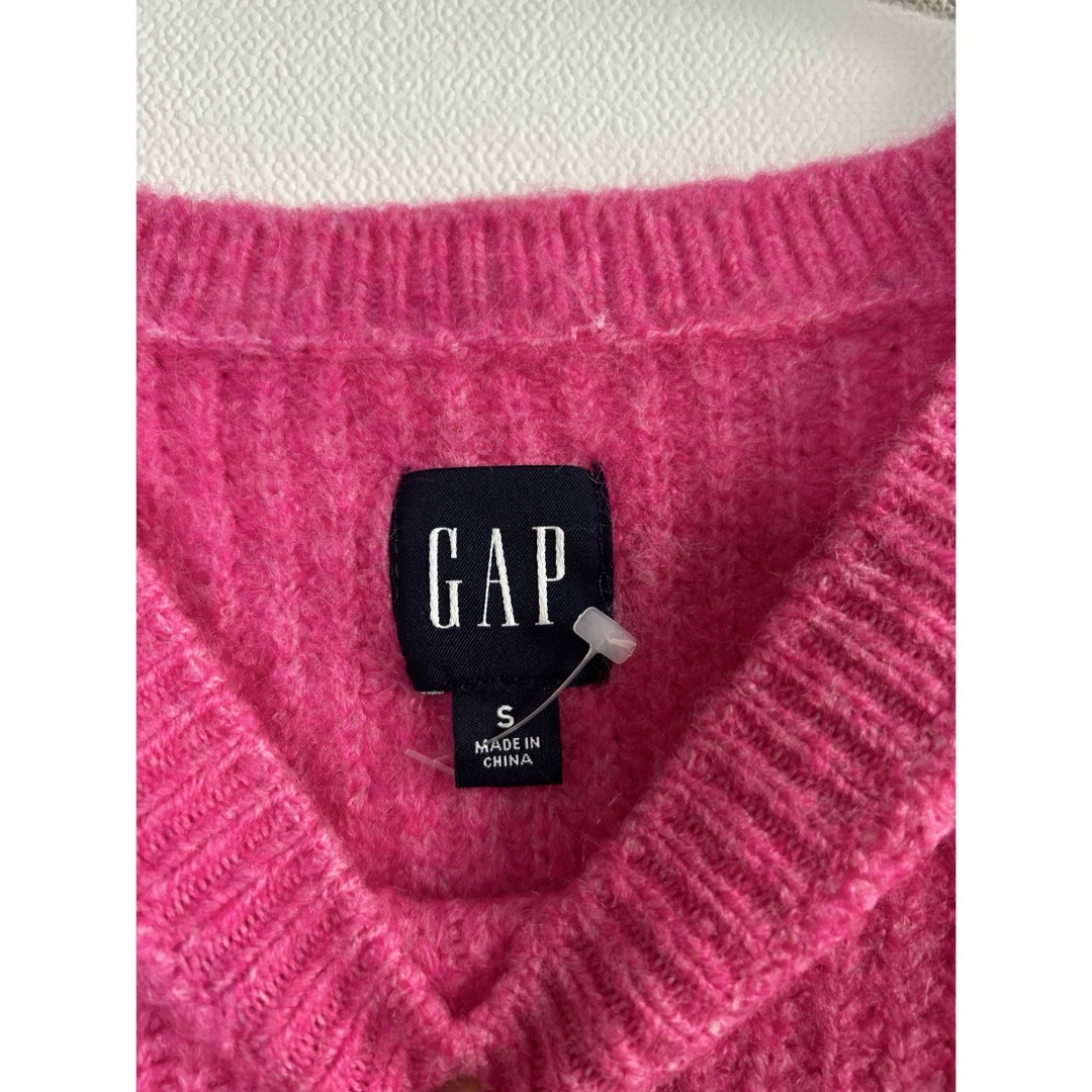 GAP - 未使用 GAP ピンク ニット セーター 長袖 オーバーサイズ GAP - 未使用 GAP ピンク ニット セーター 長袖 オーバーサイズ