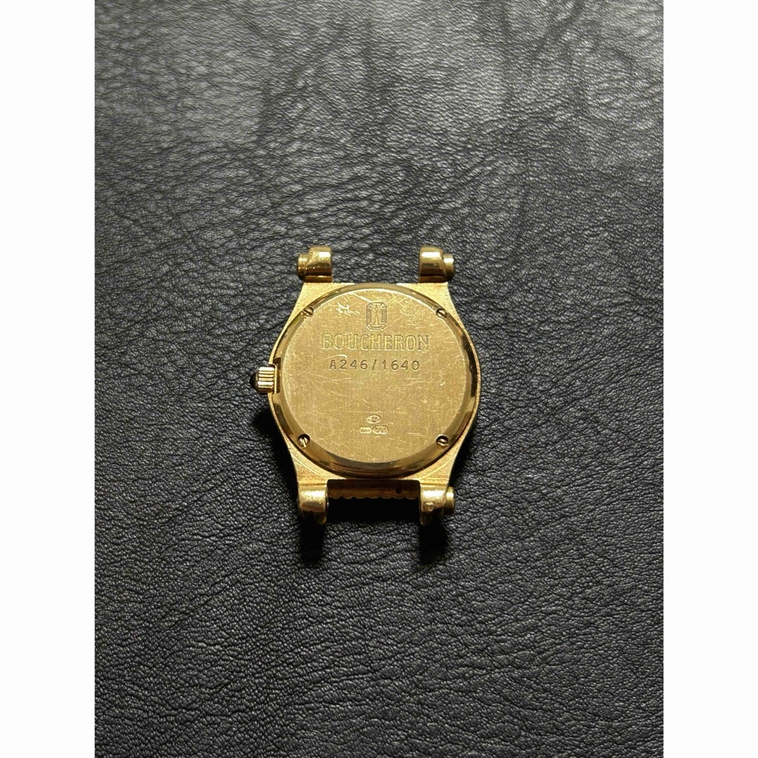 BOUCHERON - ☆ブシュロン K18 YG 金無垢 パヴェ ダイヤモンド BOUCHERON - ☆ブシュロン K18 YG 金無垢 パヴェ ダイヤモンド