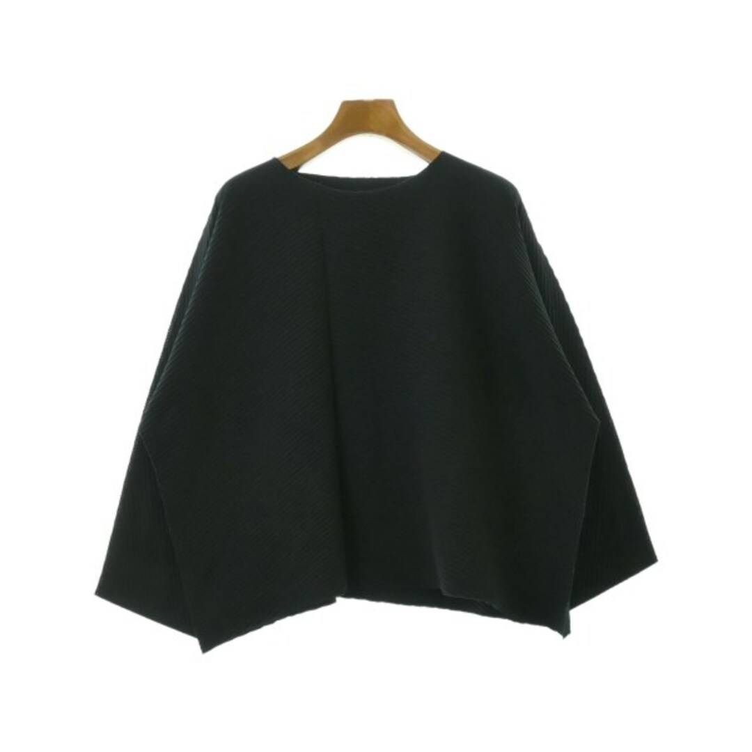 me ISSEY MIYAKE ミーイッセイミヤケ ブラウス F 黒 【古着】 me ISSEY MIYAKE ミーイッセイミヤケ ブラウス F 黒 【古着】