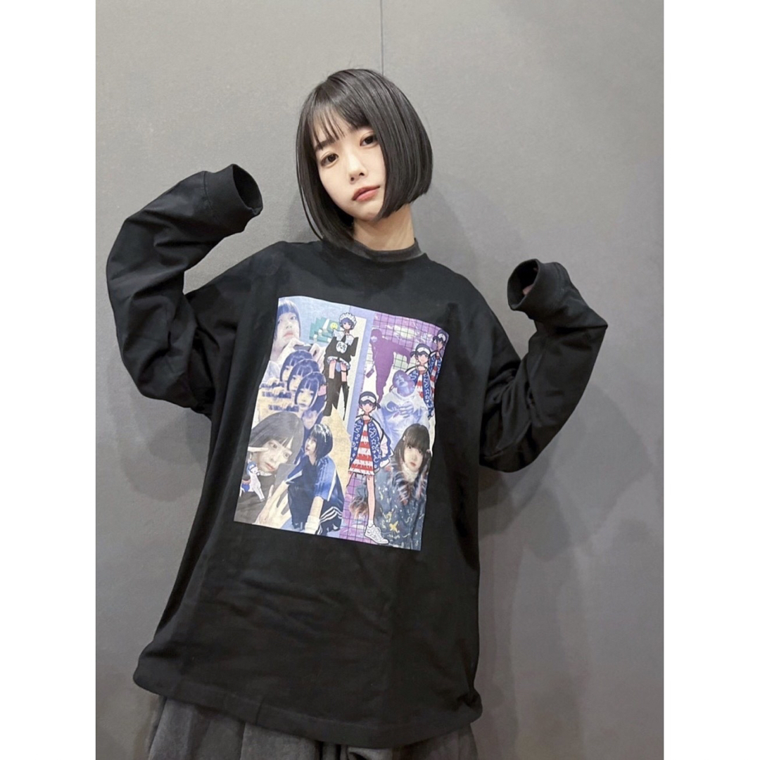 あのちゃん 小悪魔コーデビッグロンT Tシャツ Lサイズ ano トップス あのちゃん 小悪魔コーデビッグロンT Tシャツ Lサイズ ano トップス