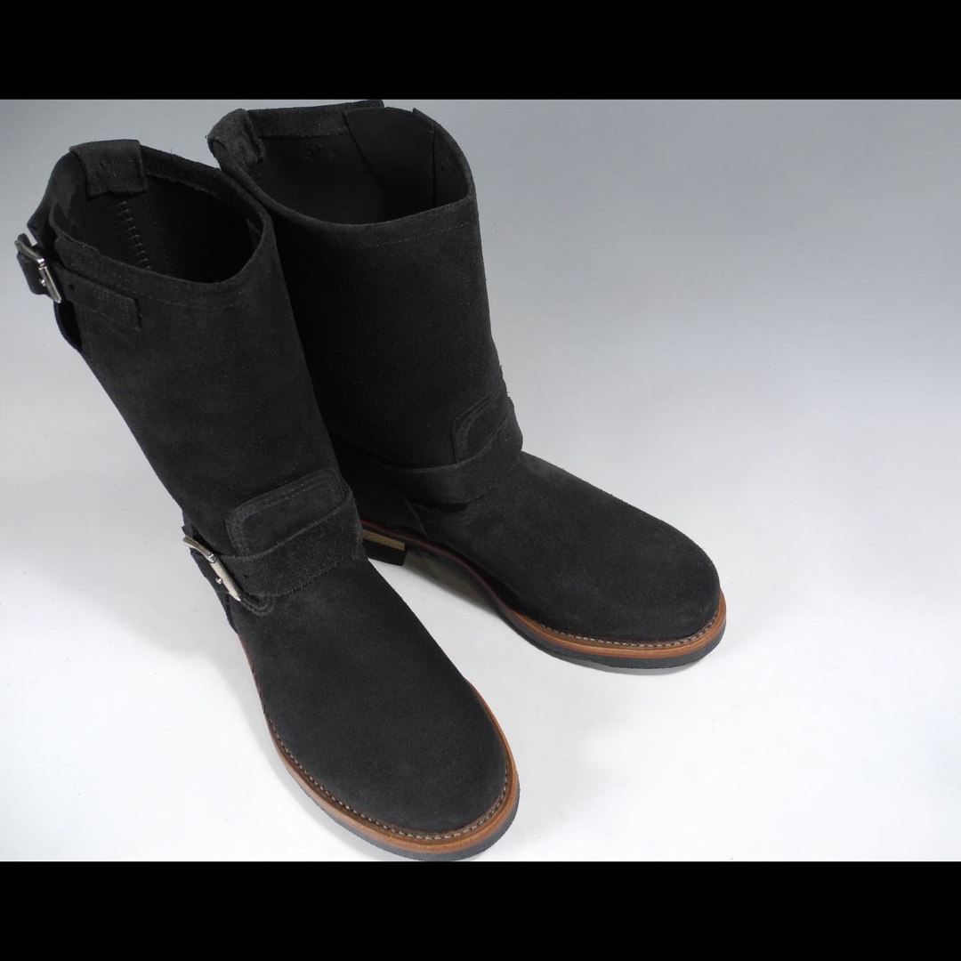 RED WING ×beams ブラックスウェードエンジニアブーツ サイズ8 RED WING ×beams ブラックスウェードエンジニアブーツ サイズ8