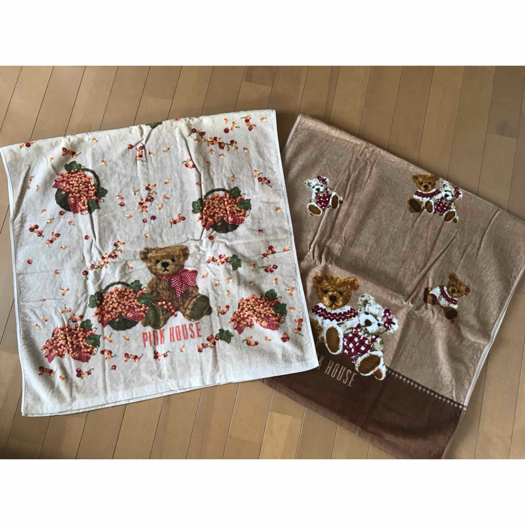 新品ピンクハウスバスタオル 新品ピンクハウスバスタオル