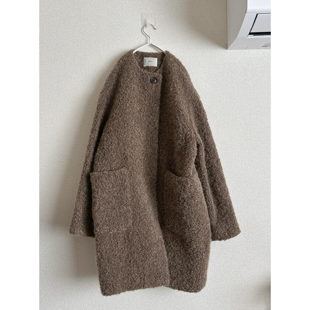 IENA - イエナ 美品 2023ループツイードコクーンコートの通販 by IENA - イエナ 美品 2023ループツイードコクーンコートの通販 by