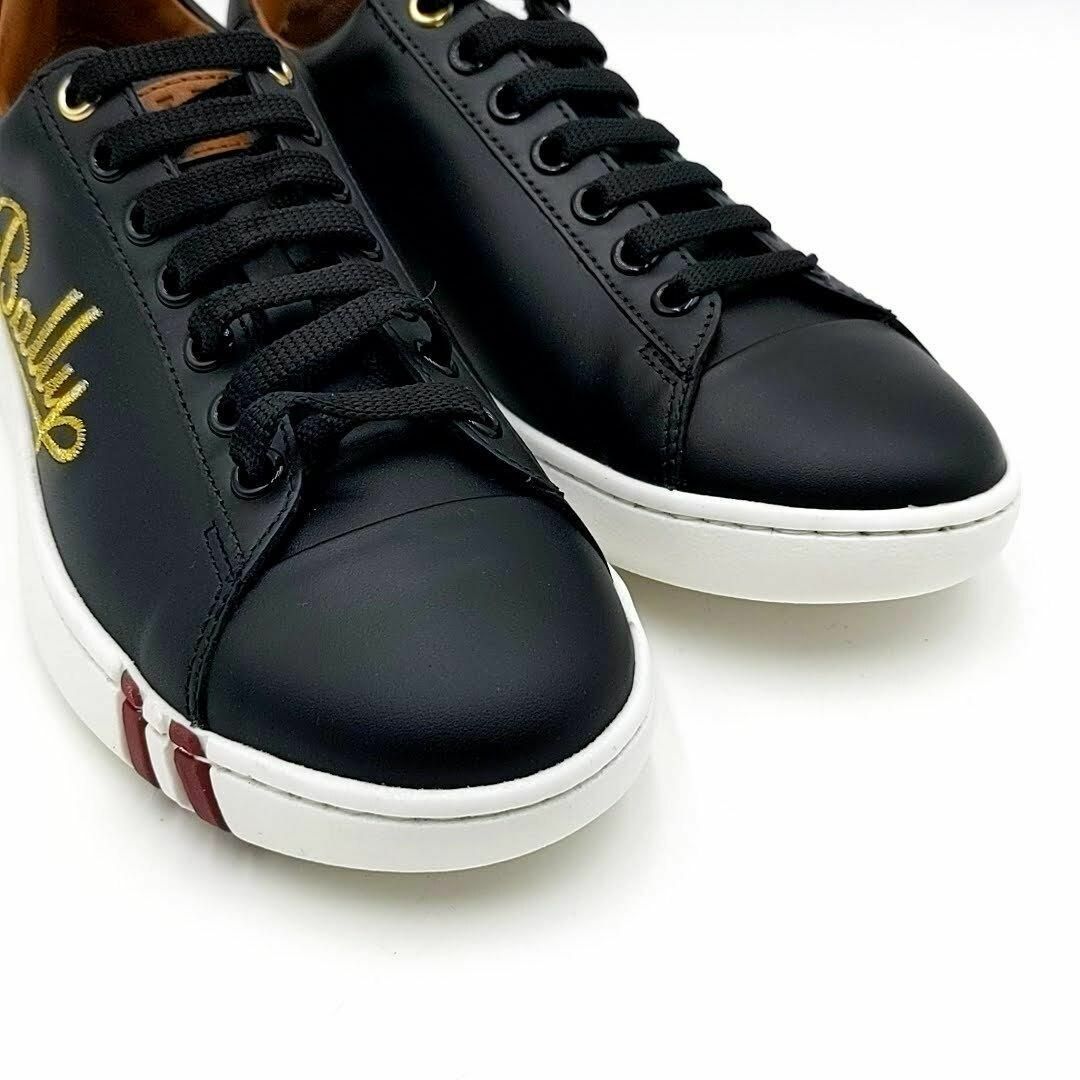 未使用 バリー BALLY スニーカー レザー 黒 3E 10-24121503 未使用 バリー BALLY スニーカー レザー 黒 3E 10-24121503