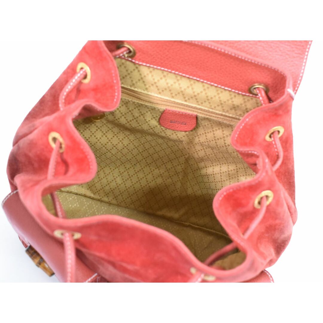 GUCCI - 本物 グッチ GUCCI バンブー リュックサック バック GUCCI - 本物 グッチ GUCCI バンブー リュックサック バック