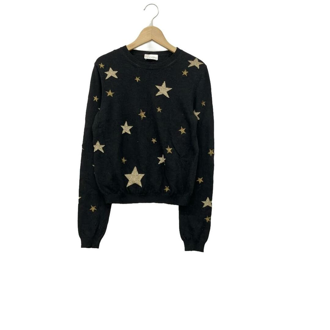 レッドヴァレンティノ RED VALENTINO 長袖ニット 星柄 レディース XS レッドヴァレンティノ RED VALENTINO 長袖ニット 星柄 レディース XS