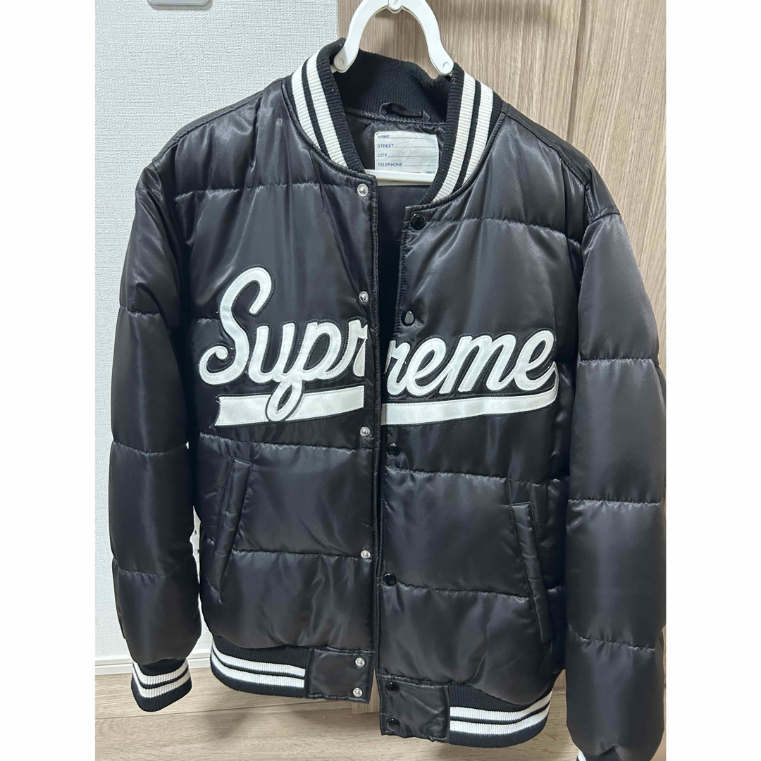 supreme Script Varsity Puffy Jacket supreme Script Varsity Puffy Jacket