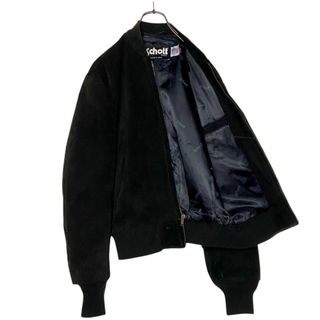 schott - 週末セール!Schottスエードレザージャケット 黒 40の schott - 週末セール!Schottスエードレザージャケット 黒 40の