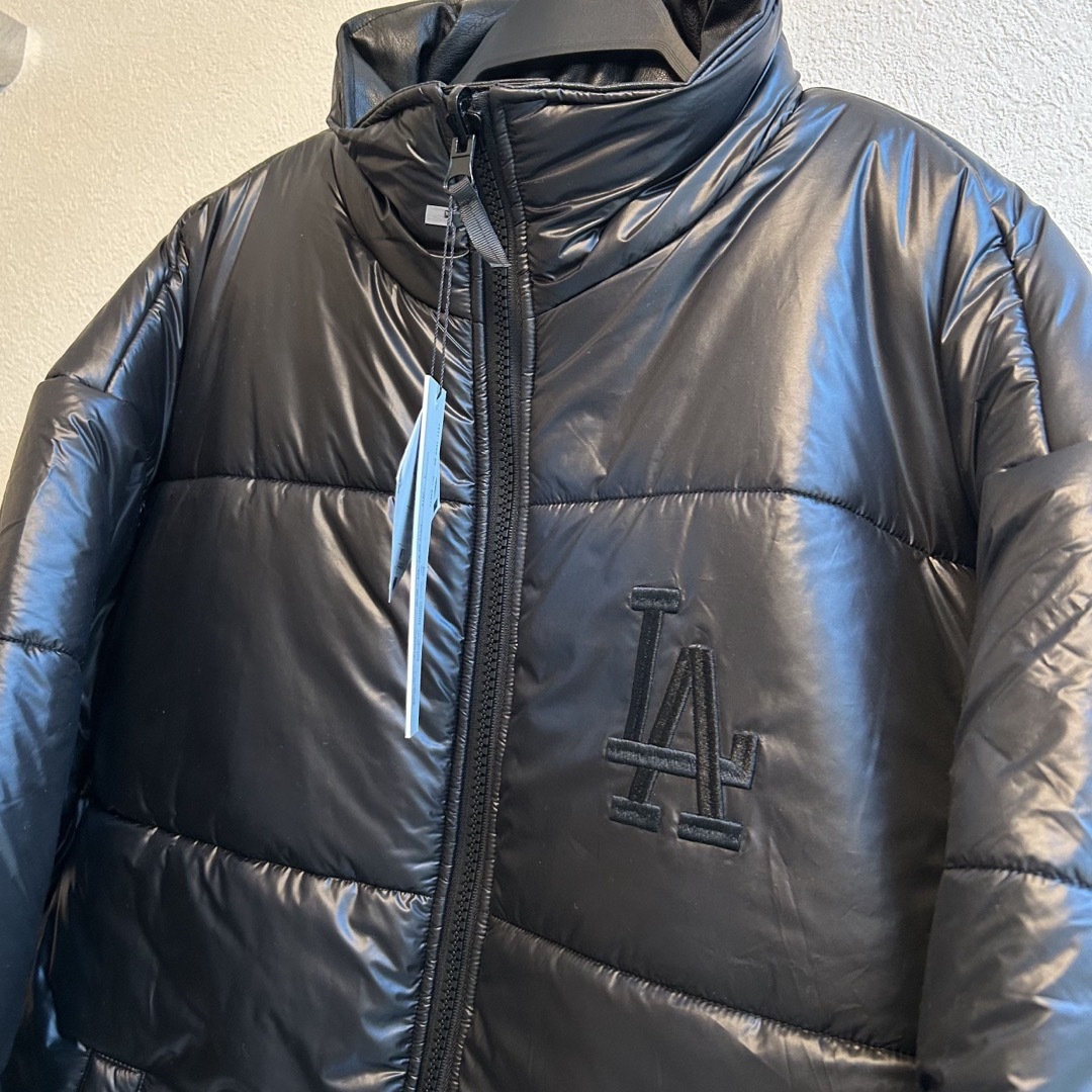 MLB - 【L】MLB ドジャース リバーシブル中綿&レザージャケット MLB - 【L】MLB ドジャース リバーシブル中綿&レザージャケット