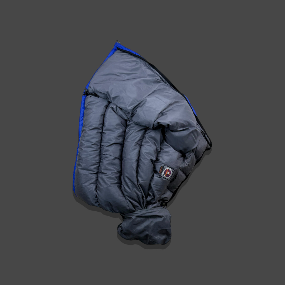 NIKE - 90s NIKE ACG ナイキ パッカブルダウンベスト ブルー NIKE - 90s NIKE ACG ナイキ パッカブルダウンベスト ブルー