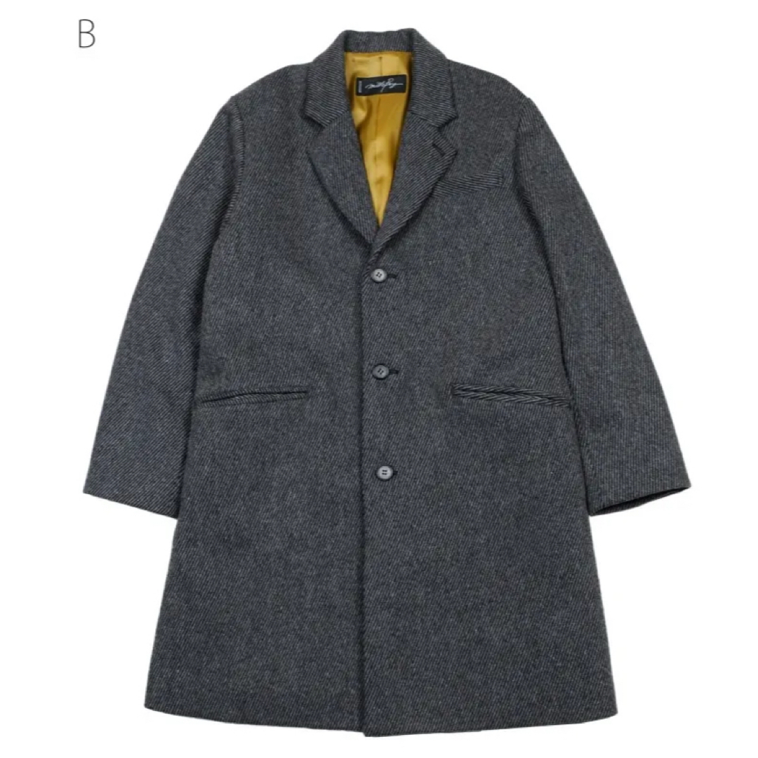 MILKBOY - 新品未使用タグ付き MILKBOY CHESTER COAT グレー MILKBOY - 新品未使用タグ付き MILKBOY CHESTER COAT グレー