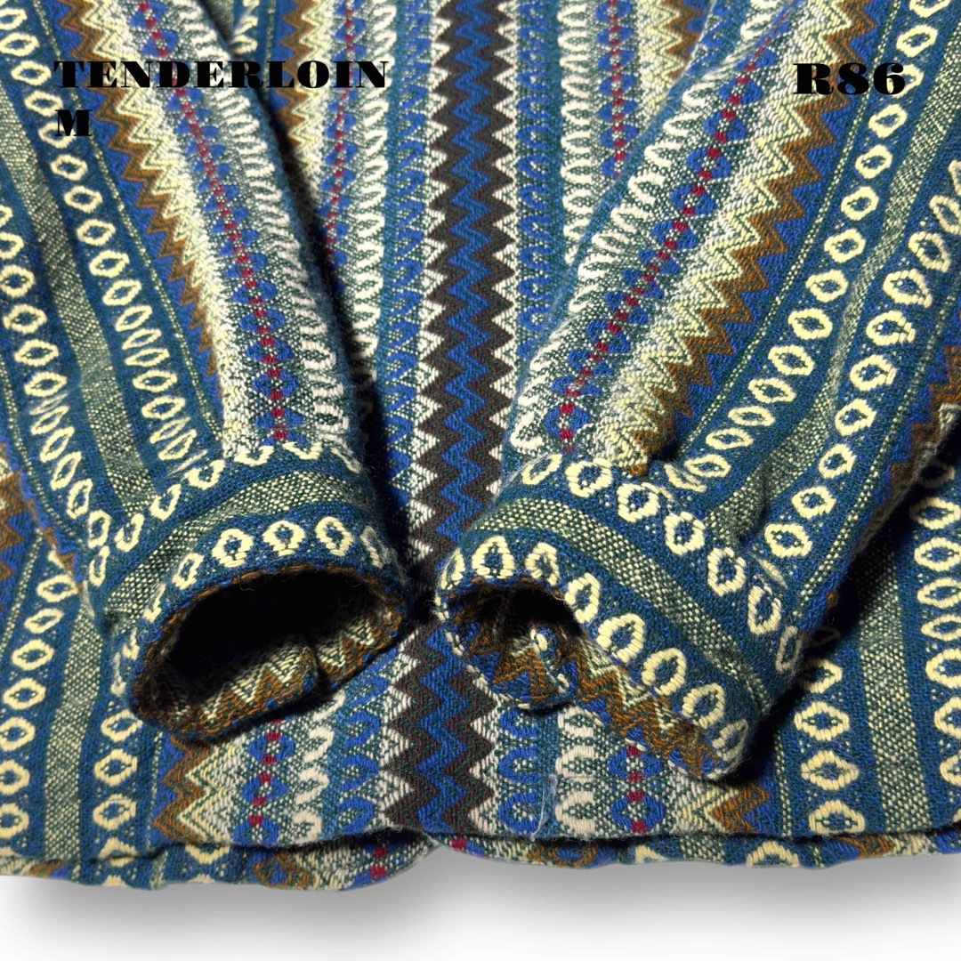 TENDERLOIN - ☆限定出品☆ TENDERLOIN ネイティブ シャツ TENDERLOIN - ☆限定出品☆ TENDERLOIN ネイティブ シャツ