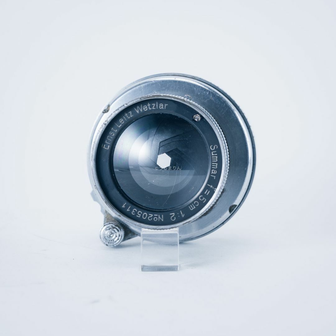 LEICA - 虹の出る癖玉!Leica Summar 50mm f2 オールドレンズの LEICA - 虹の出る癖玉!Leica Summar 50mm f2 オールドレンズの
