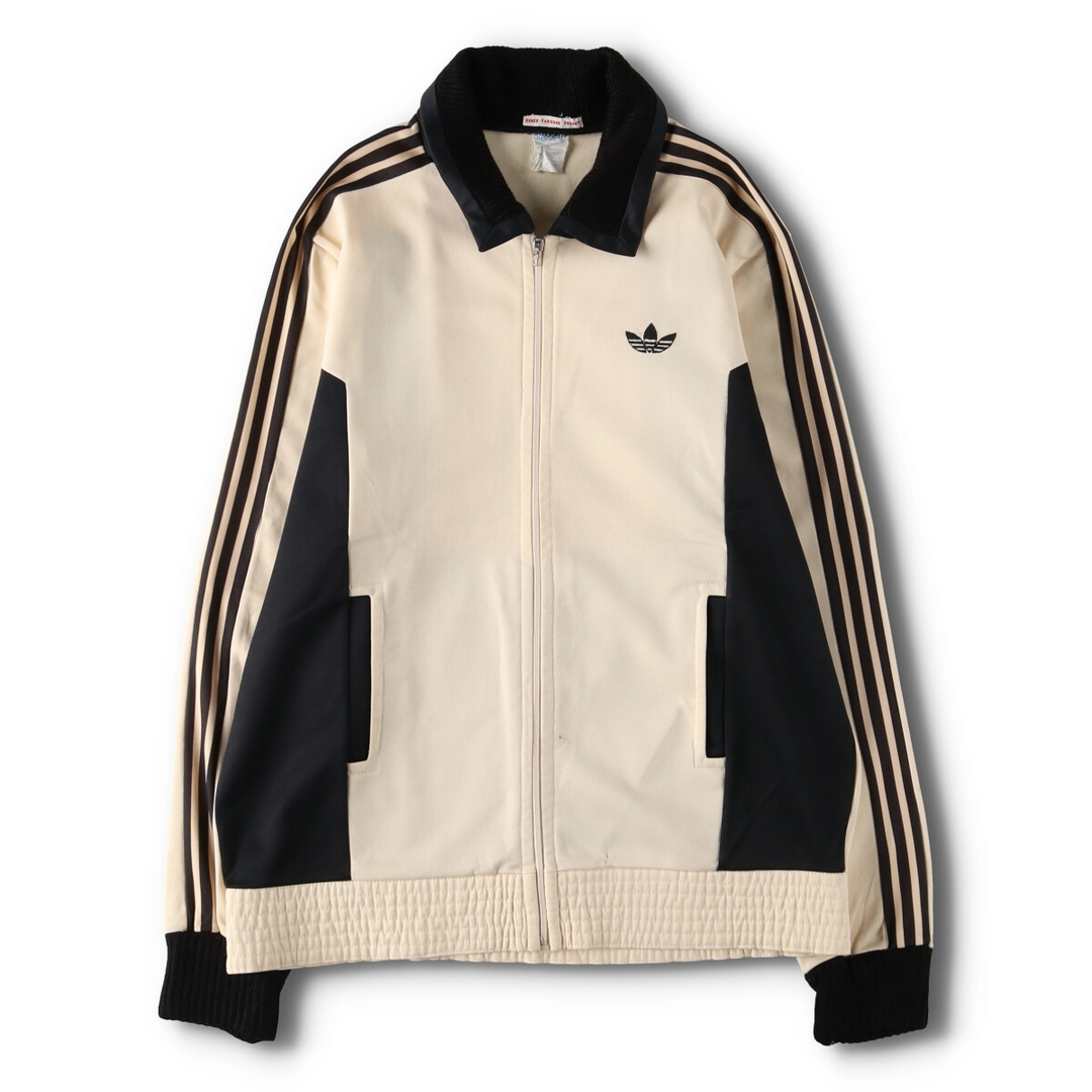 古着 70年代 アディダス adidas VENTEX社製 襟付き ジャージ 古着 70年代 アディダス adidas VENTEX社製 襟付き ジャージ