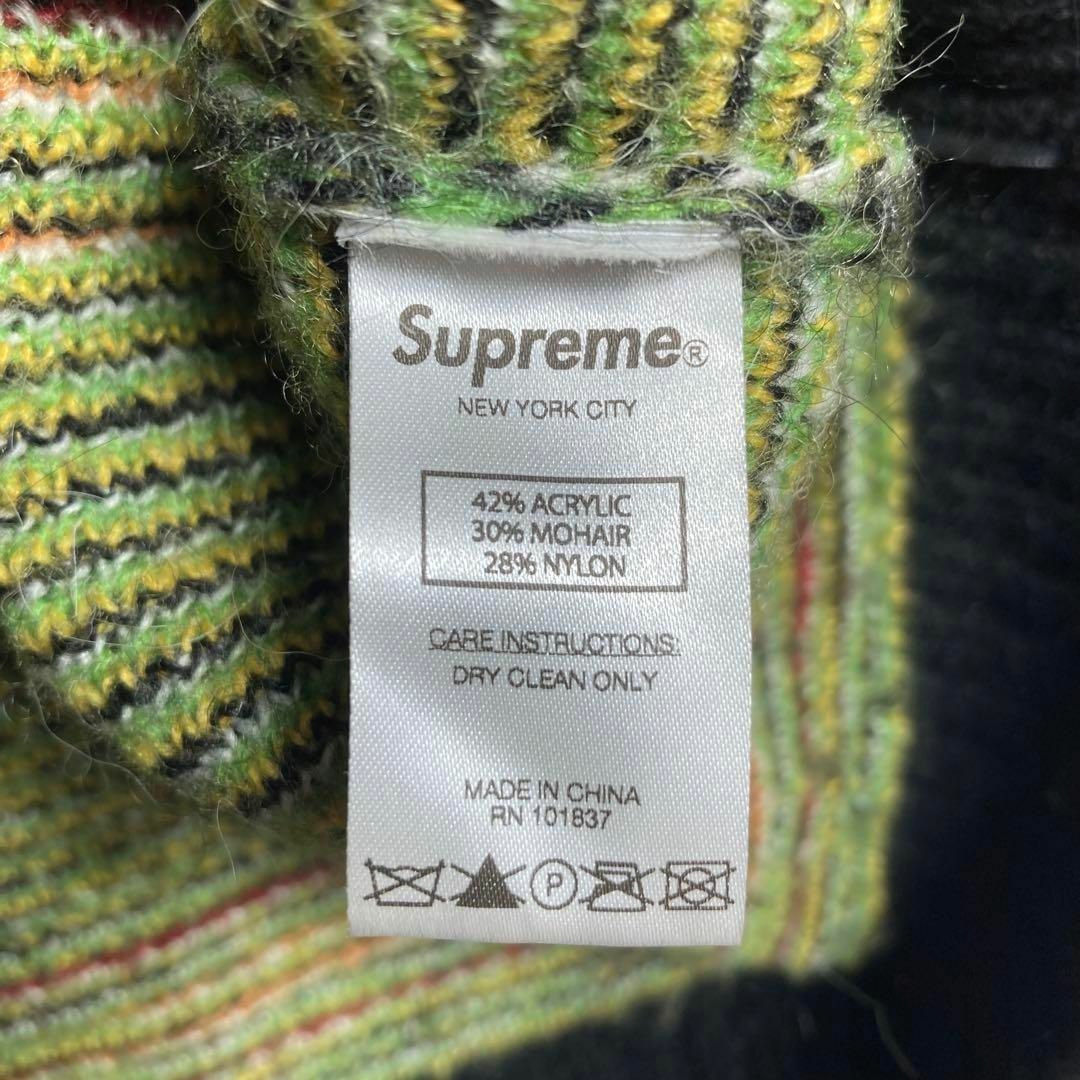 Supreme - 【美品】シュプリーム ニット 刺繍ロゴ 総柄 希少XL Supreme - 【美品】シュプリーム ニット 刺繍ロゴ 総柄 希少XL