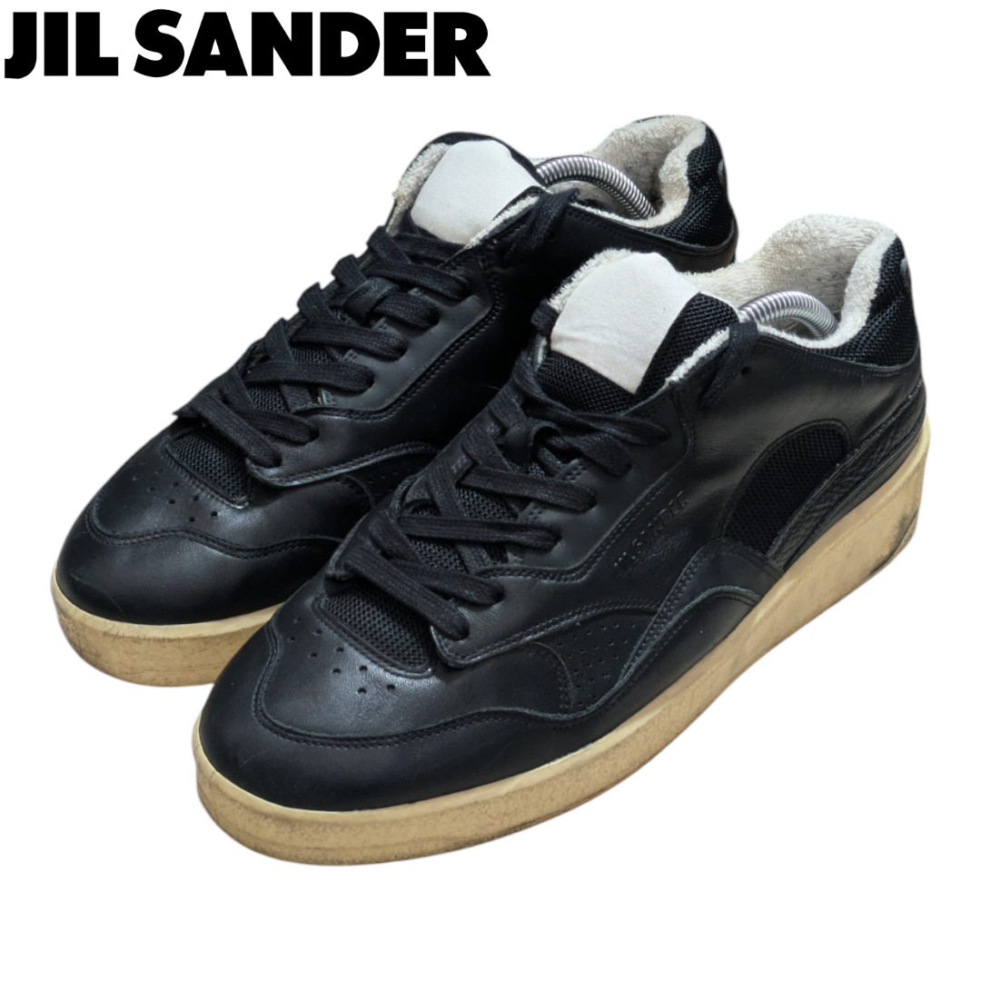 JIL SANDER ブラック スニーカー JIL SANDER ブラック スニーカー