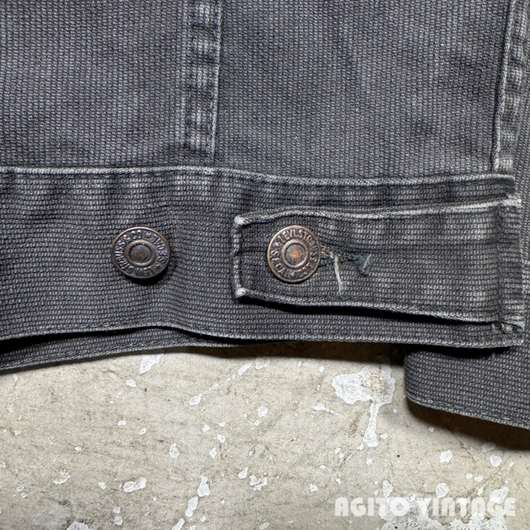 Levi's - 60's~ SPECIAL!! SLIM FIT JACKETS ブラックピケ Levi's - 60's~ SPECIAL!! SLIM FIT JACKETS ブラックピケ