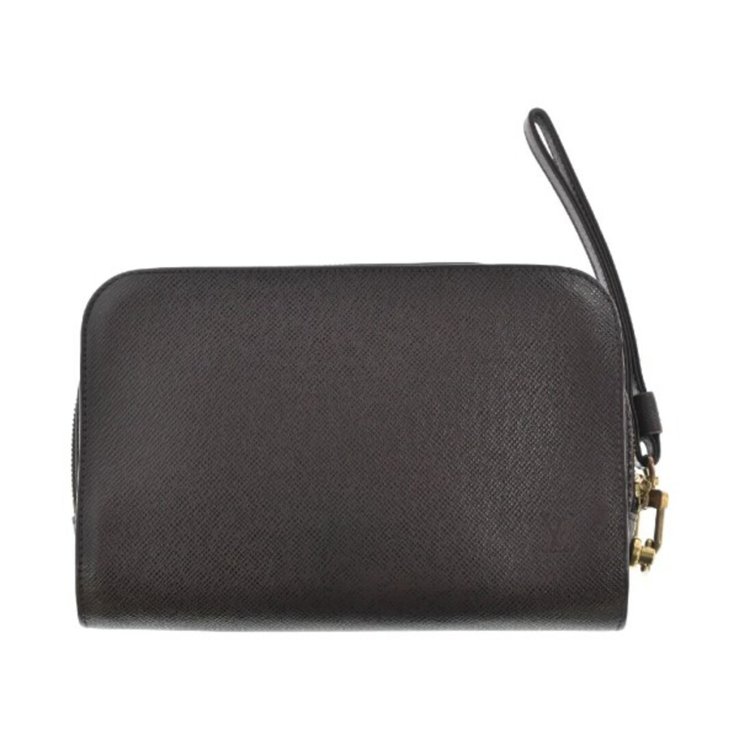 LOUIS VUITTON ルイヴィトン クラッチバッグ - 茶 【古着】 LOUIS VUITTON ルイヴィトン クラッチバッグ - 茶 【古着】