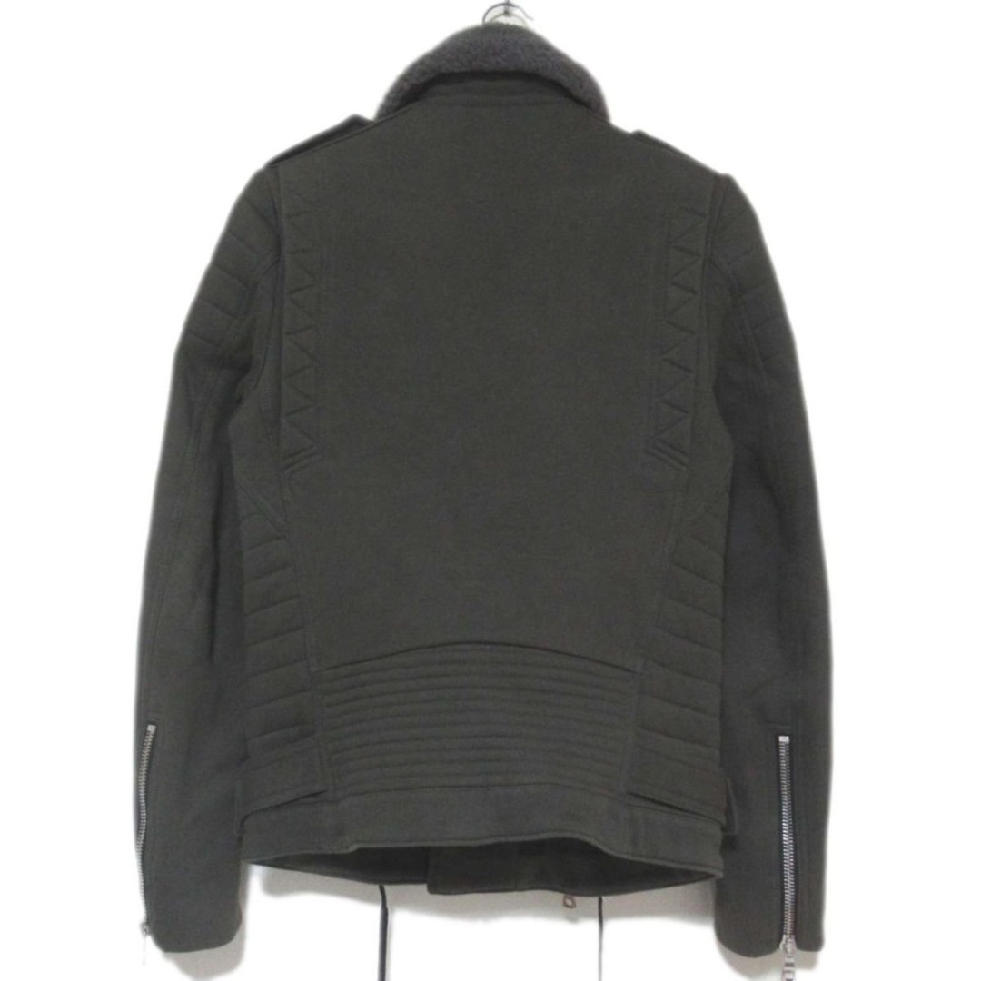 BALMAIN - 美品 14AW BALMAIN バルマン ムートンカラー BALMAIN - 美品 14AW BALMAIN バルマン ムートンカラー