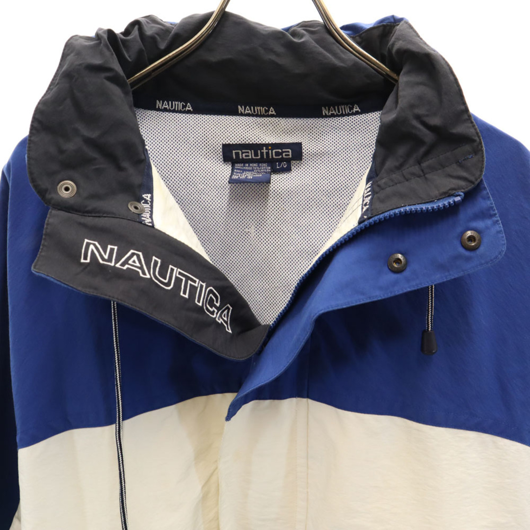 NAUTICA - ノーティカ 90s オールド ジャケット L ブルー NAUTICA - ノーティカ 90s オールド ジャケット L ブルー