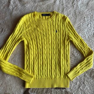 POLO RALPH LAUREN(ニット/セーター ・ イエロー/黄色系)の POLO RALPH LAUREN(ニット/セーター ・ イエロー/黄色系)の