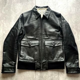 MILITARY - 極厚 1940s ドイツ製 変形 レザー コート ライダース MILITARY - 極厚 1940s ドイツ製 変形 レザー コート ライダース