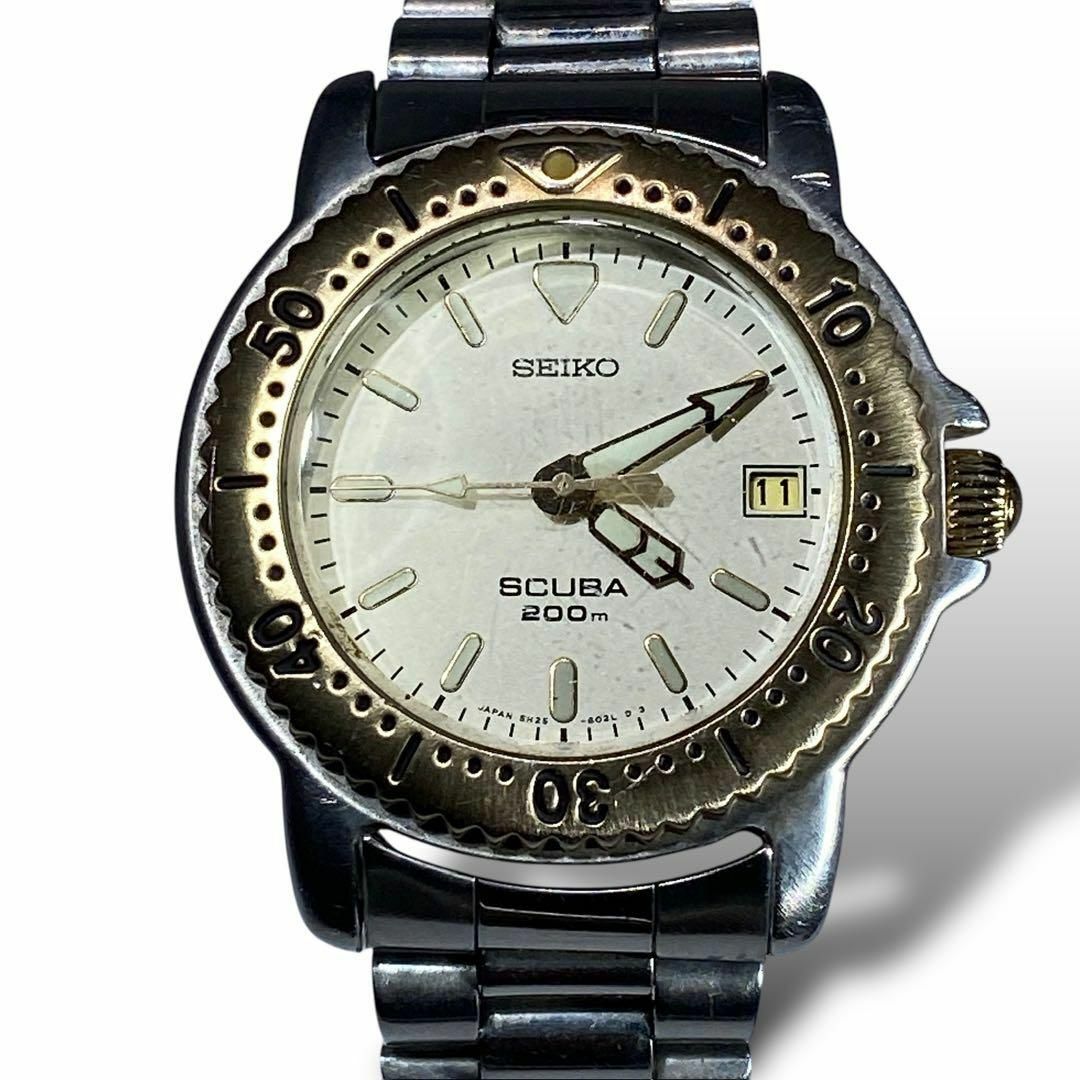 新品電池交換済 SEIKO セイコー SCUBA スキューバ クォーツ 腕時計 新品電池交換済 SEIKO セイコー SCUBA スキューバ クォーツ 腕時計