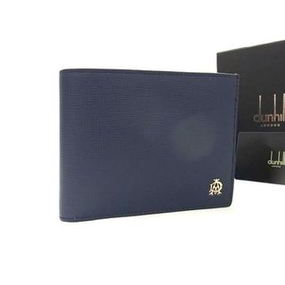 Dunhill - 未使用級 ALFRED DUNHILL ブラックレザー 長財布 金色 Dunhill - 未使用級 ALFRED DUNHILL ブラックレザー 長財布 金色
