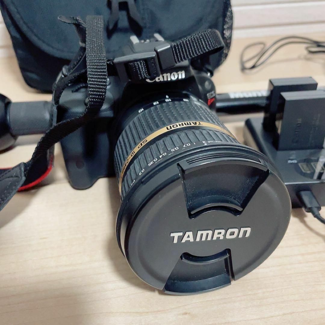 Canon EOS kiss X7 一眼レフカメラ バッグ 3種レンズ セット カメラ Canon EOS kiss X7 一眼レフカメラ バッグ 3種レンズ セット カメラ