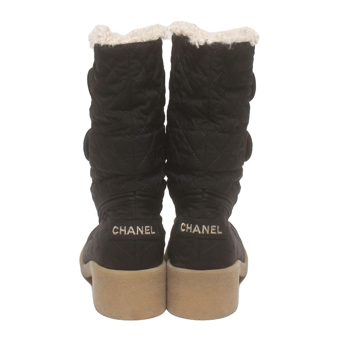 シャネルCHANEL ショートブーツ37 美品 シャネルCHANEL ショートブーツ37 美品