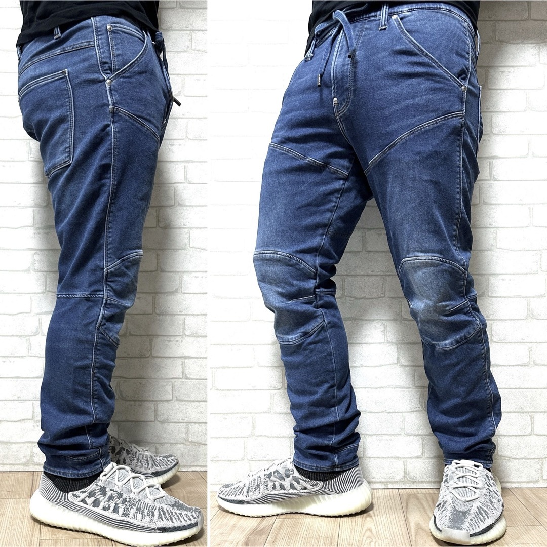G-STAR RAW - G-STAR RAW 3D TAPERED ストレッチイージーデニム G-STAR RAW - G-STAR RAW 3D TAPERED ストレッチイージーデニム