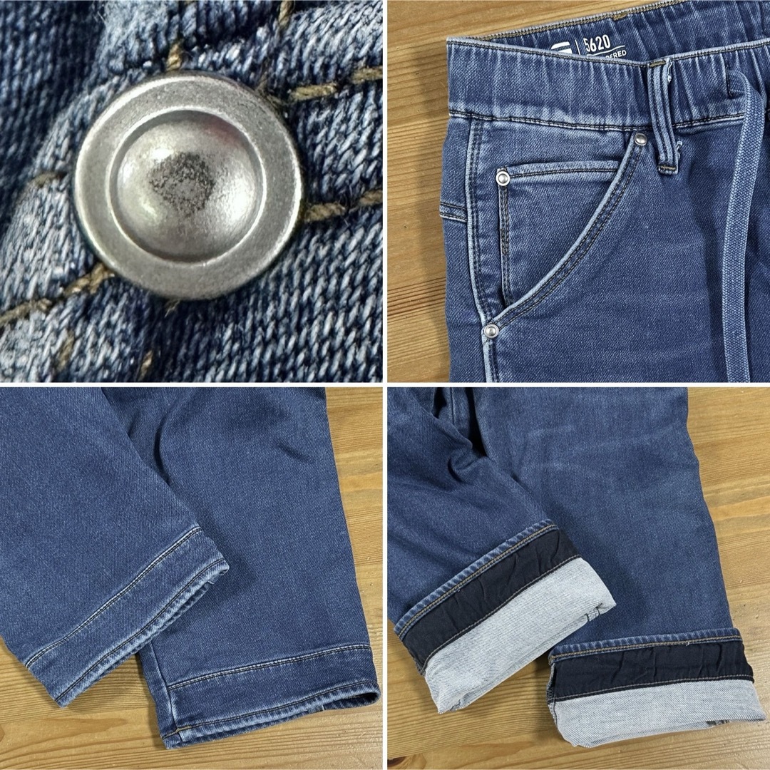 G-STAR RAW - G-STAR RAW 3D TAPERED ストレッチイージーデニム G-STAR RAW - G-STAR RAW 3D TAPERED ストレッチイージーデニム