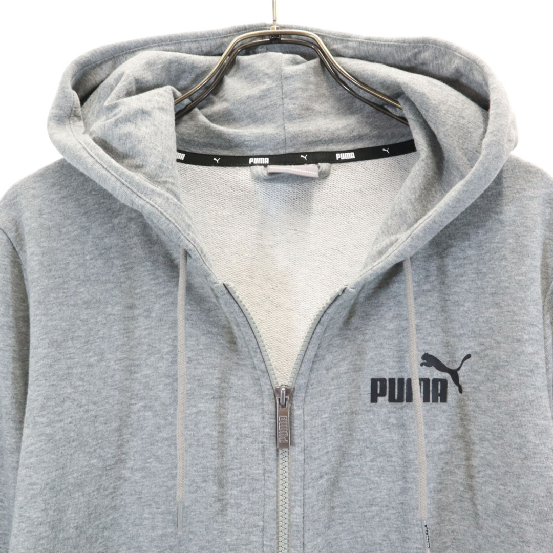 PUMA - プーマ 長袖 スウェット ジップパーカー M グレー PUMA PUMA - プーマ 長袖 スウェット ジップパーカー M グレー PUMA