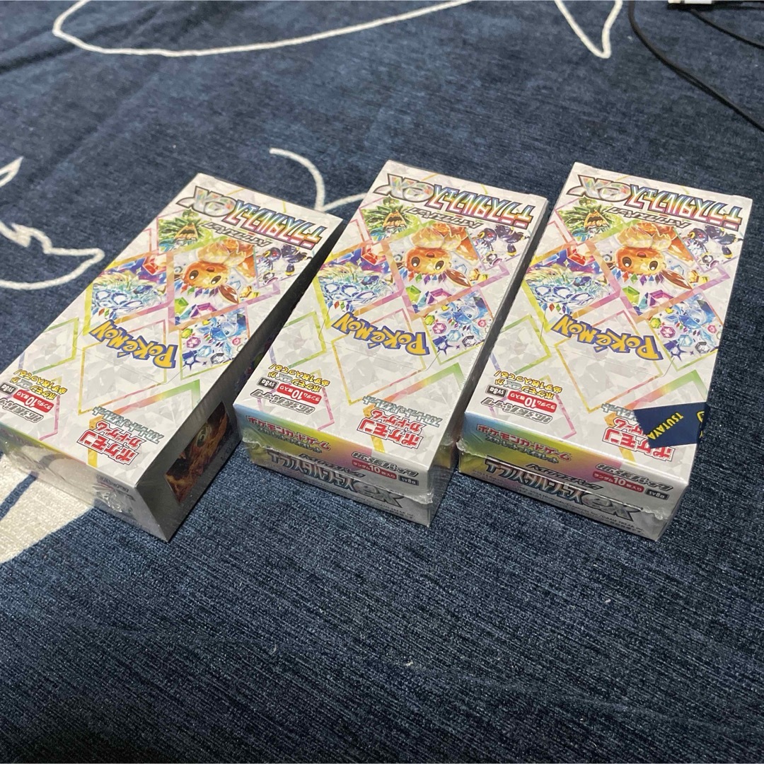 テラスタルフェス 3box 未開封 シュリンク付き Box/デッキ/パック テラスタルフェス 3box 未開封 シュリンク付き Box/デッキ/パック