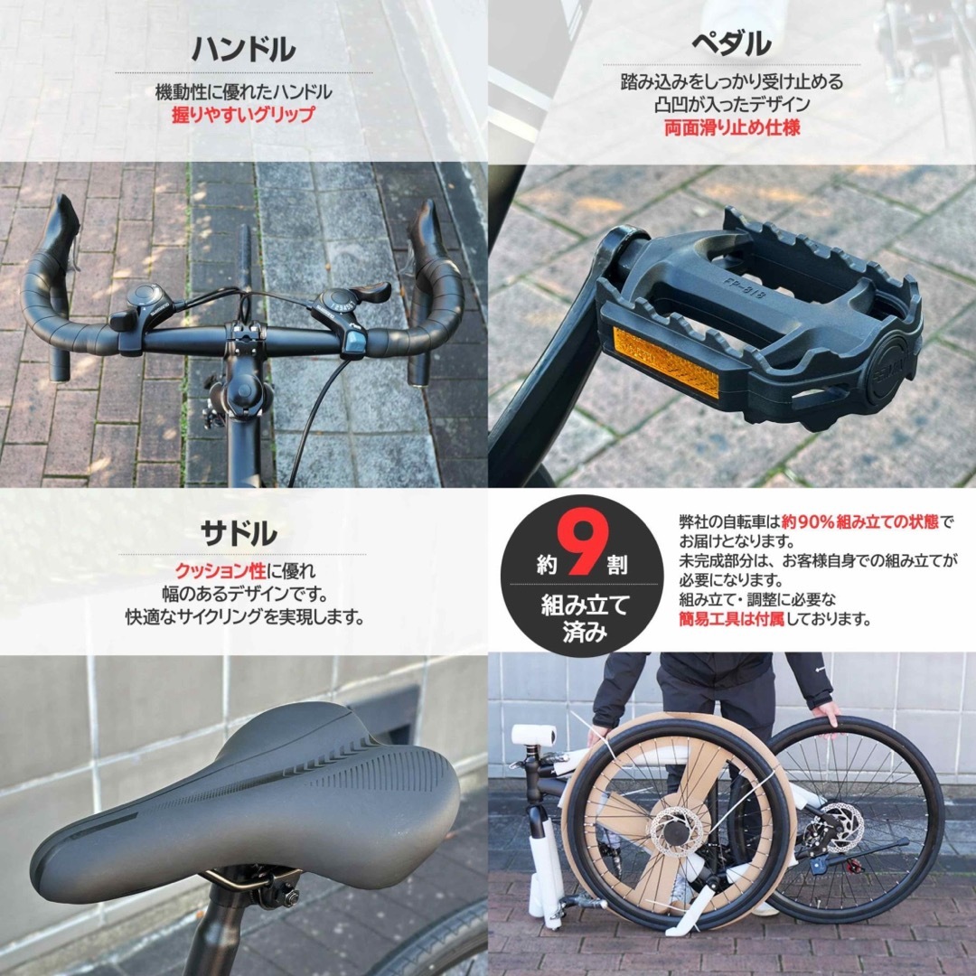 新品】ロードバイク ターコイズ シマノ製 21段変速 スタンド付 新品】ロードバイク ターコイズ シマノ製 21段変速 スタンド付