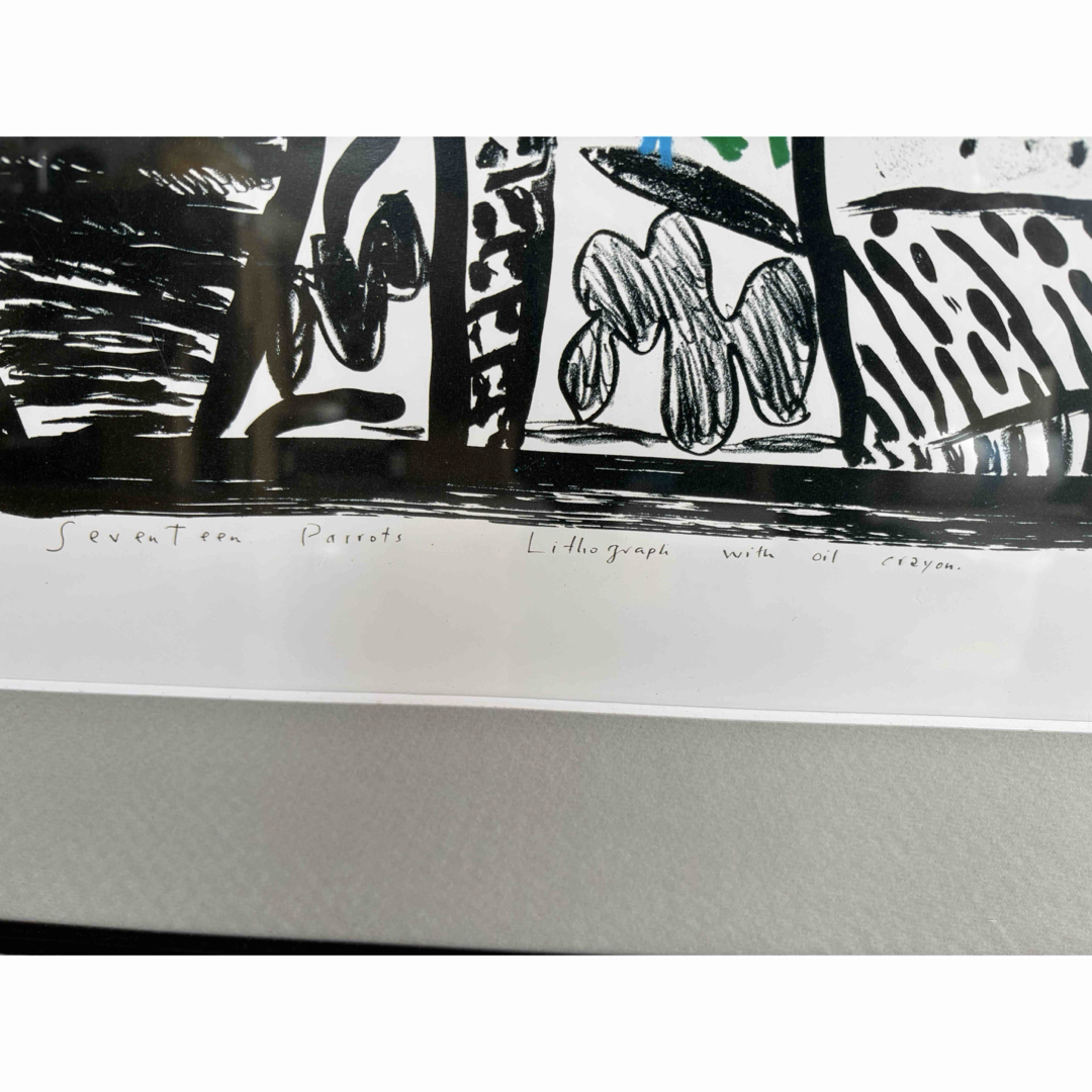 Ken Done 1986年 絵画 フレーム付き 希少 ケンドーン Ken Done 1986年 絵画 フレーム付き 希少 ケンドーン