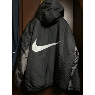 NIKE - NIKE フード付きナイロンJKT 黒 XXL 美品の通販 by NIKE - NIKE フード付きナイロンJKT 黒 XXL 美品の通販 by