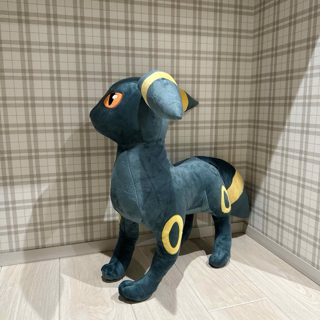 ポケモン - ポケモン ブラッキー まるで 等身大 80cm 巨大 ポケモン - ポケモン ブラッキー まるで 等身大 80cm 巨大