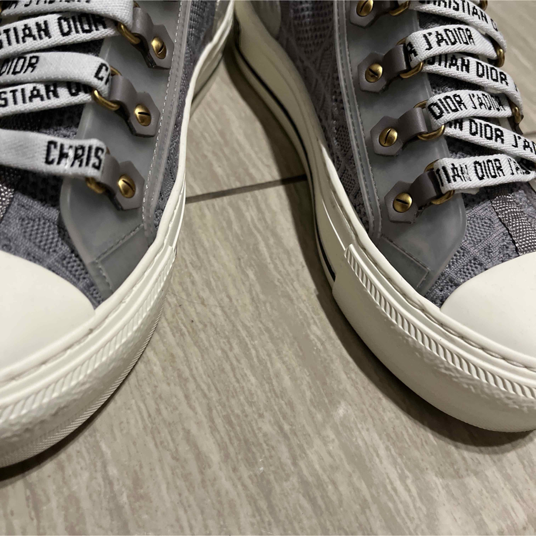Christian Dior グレー ハイカットスニーカー Christian Dior グレー ハイカットスニーカー