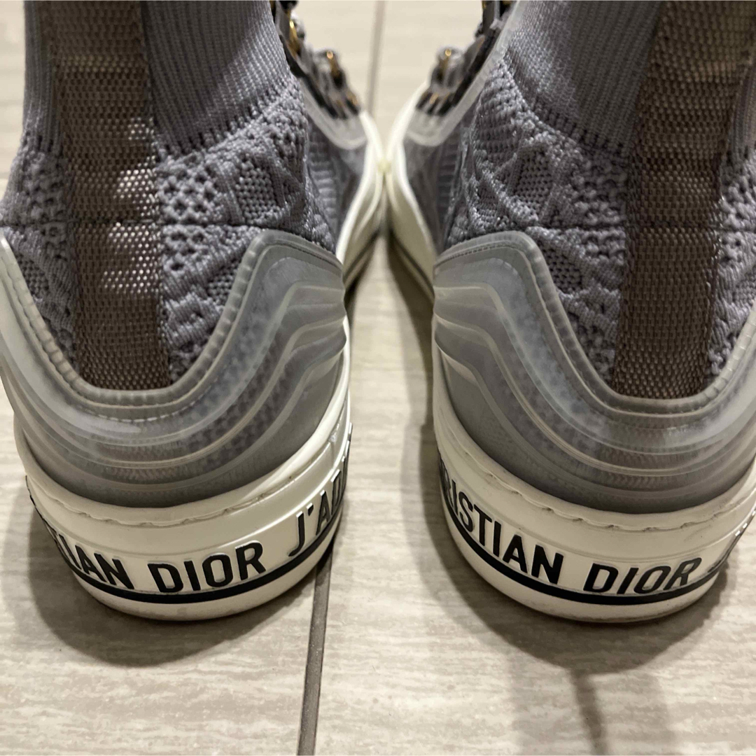 Christian Dior グレー ハイカットスニーカー Christian Dior グレー ハイカットスニーカー