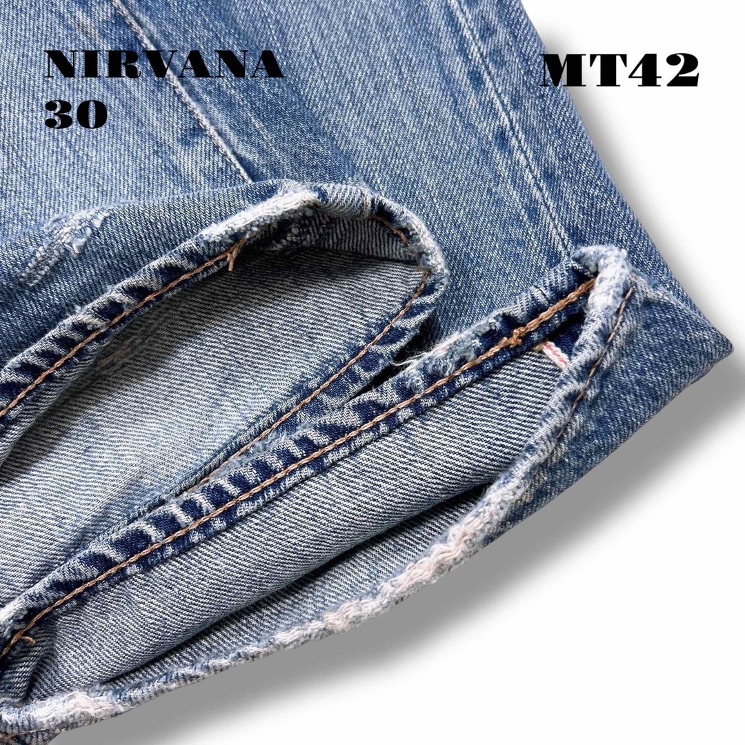 HYSTERIC GLAMOUR - 希少品! NIRVANA HYSTERIC GLAMOUR デニム HYSTERIC GLAMOUR - 希少品! NIRVANA HYSTERIC GLAMOUR デニム