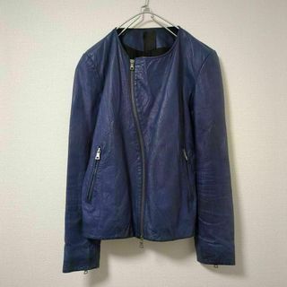 LHP - 堂本剛着 同型同色 LHP 山羊革 レザーブルゾン Wジップ LHP - 堂本剛着 同型同色 LHP 山羊革 レザーブルゾン Wジップ