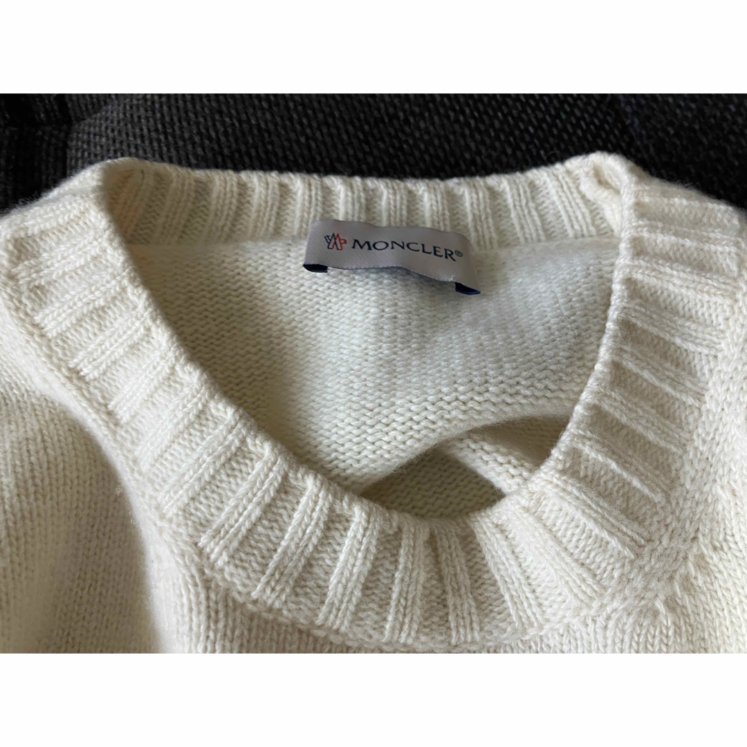 MONCLER - 【超美品】MONCLER ウールニット セーター M 定価 MONCLER - 【超美品】MONCLER ウールニット セーター M 定価