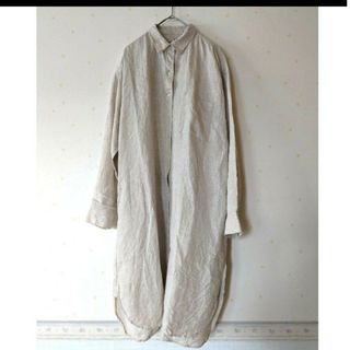 MUJI (無印良品)(リネン ・ ロングワンピース/マキシワンピース MUJI (無印良品)(リネン ・ ロングワンピース/マキシワンピース