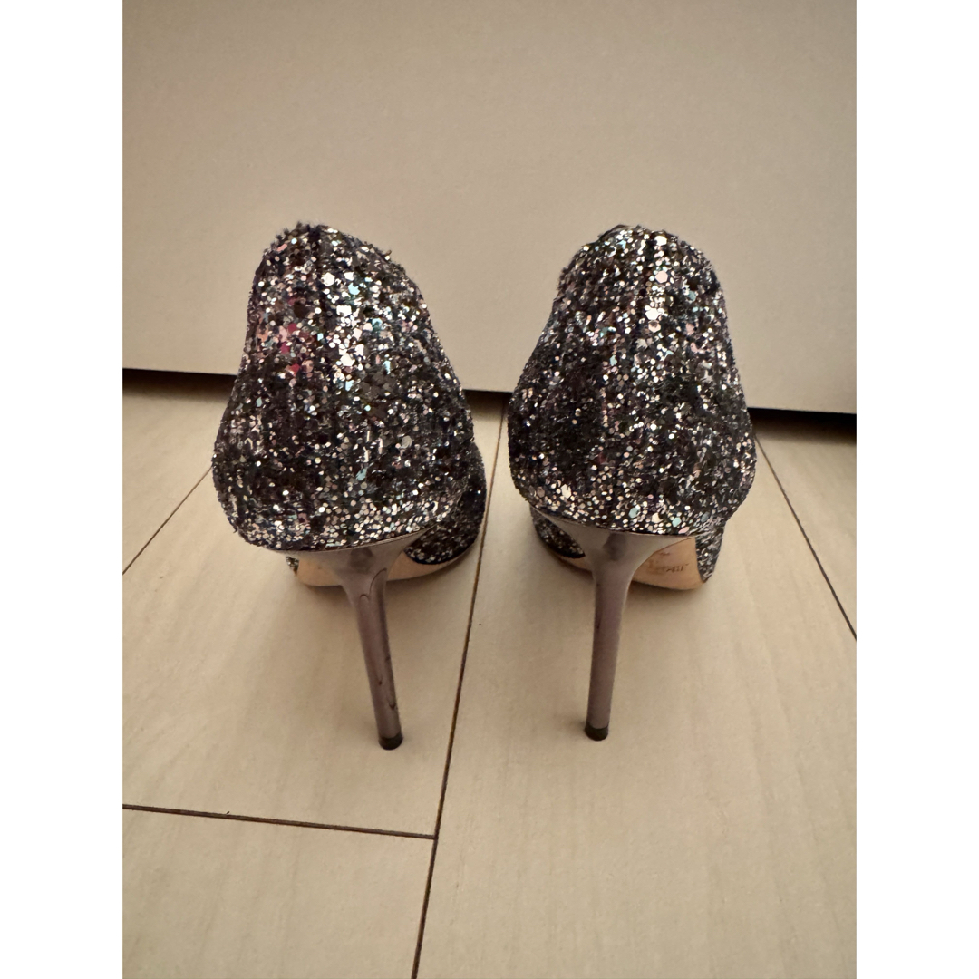 JIMMY CHOO ジミーチュウ グリッターヒール 36ハーフ JIMMY CHOO ジミーチュウ グリッターヒール 36ハーフ